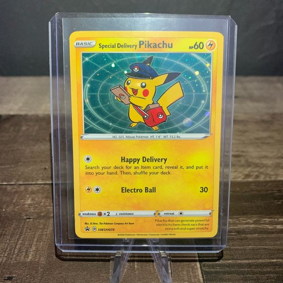 Pokemon | Toys | Special Delivery Pikachu Swsh74 20 Card Repack | Poshmark